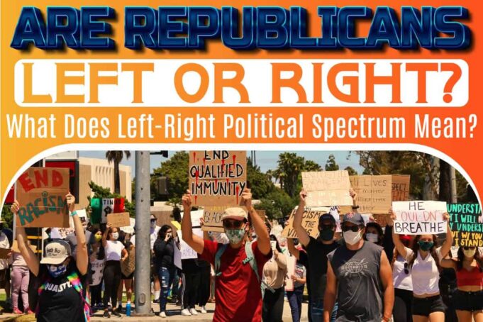 Are Republicans Left Or Right? What Does Left-Right Political Spectrum ...
